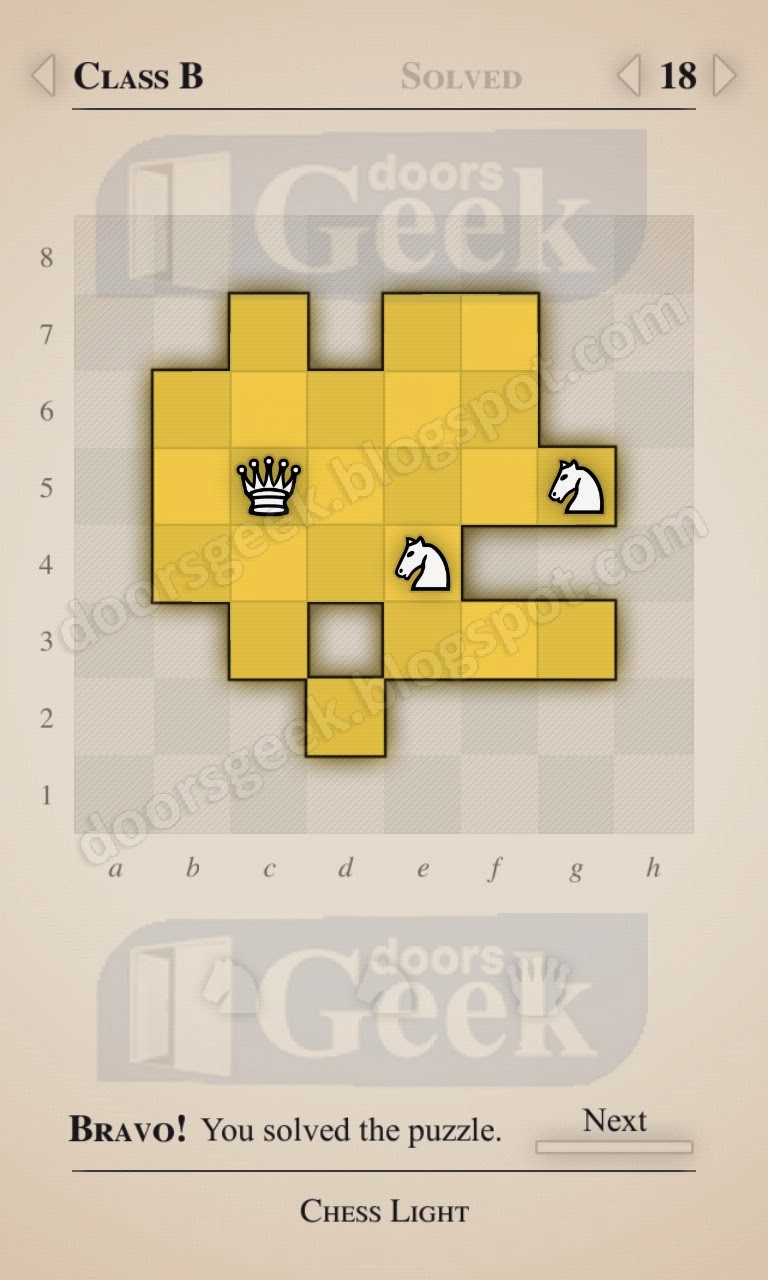 Chess Light [Class B] Level 18 ~ Doors Geek